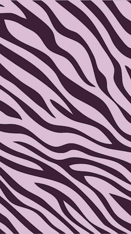 Zebra print purple