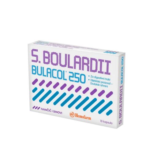 Hemofarm Bulacol 250 S. Boulardi 250mg 10 kapsula