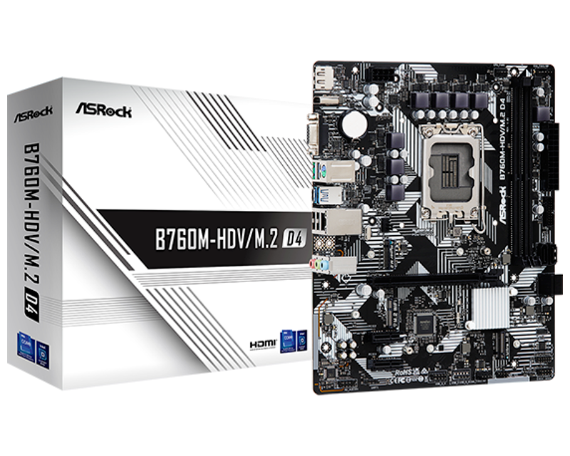 ASROCK B760M-HDV/M.2 D4