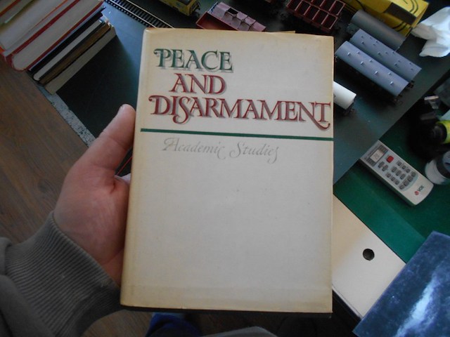 Peace and disarmamaent-Academic Studies