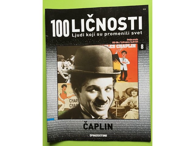 100 ličnosti ČAPLIN broj 08