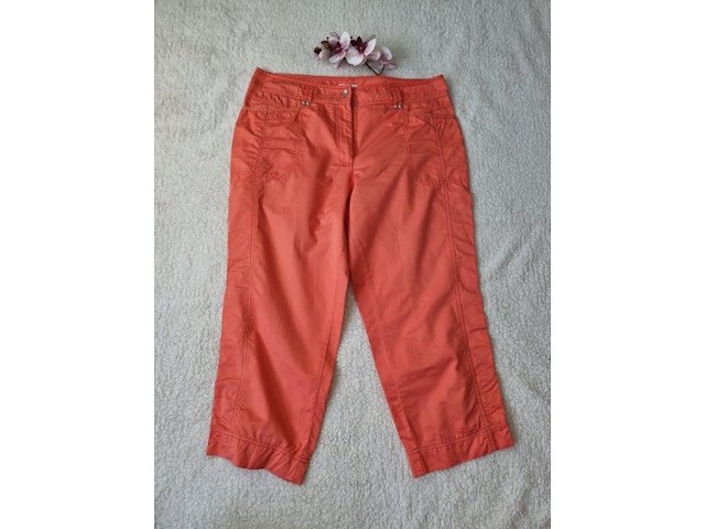 NOVE Bonita kratke koralne pantalone, neon