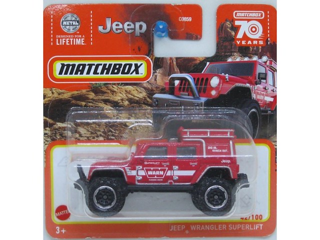 matchbox jeep wrangler superlift