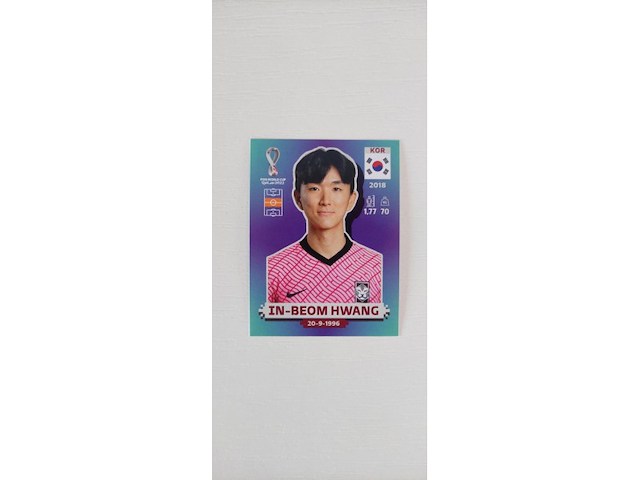 Panini FIFA 2022 international Qatar KOR11