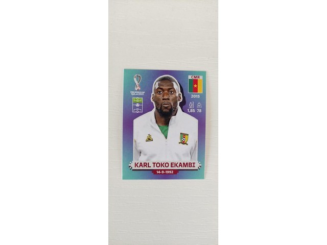 Panini FIFA 2022 international Qatar CMR20