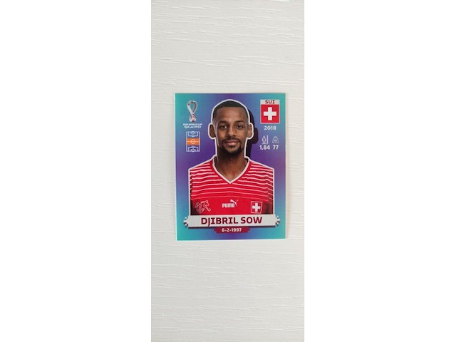 Panini FIFA 2022 international Qatar SUI13