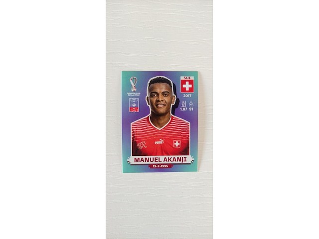 Panini FIFA 2022 international Qatar SUI05