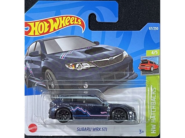 hot wheels subaru impreza WRX STI