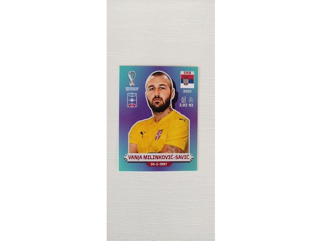 Panini FIFA 2022 international Qatar SRB04