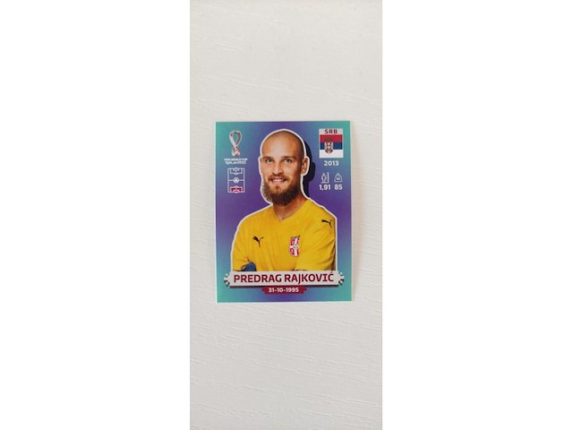 Panini FIFA 2022 international Qatar SRB03