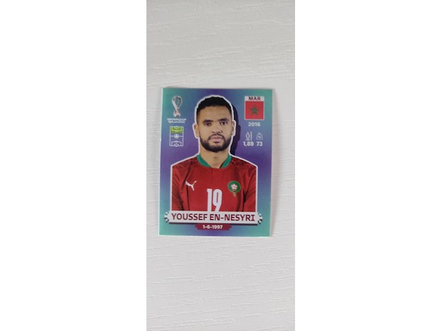 Panini FIFA 2022 international Qatar MAR17