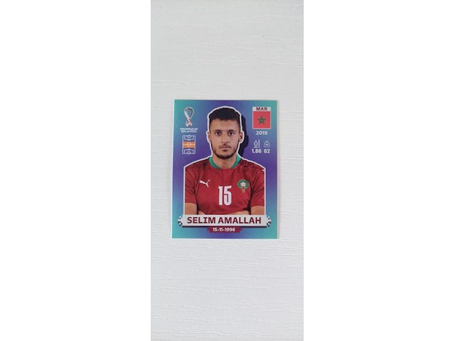 Panini FIFA 2022 international Qatar MAR10