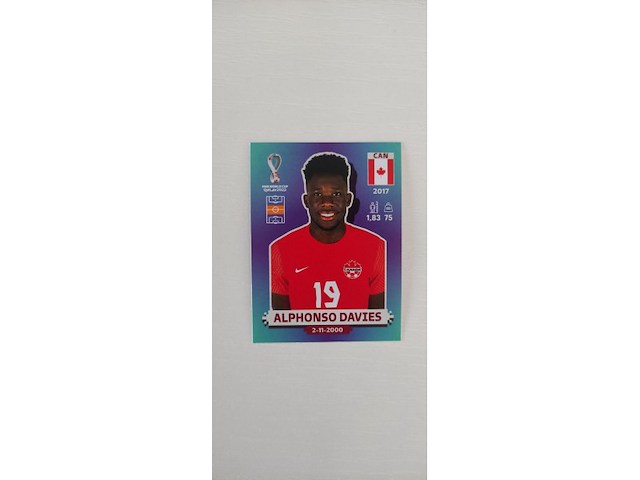 Panini FIFA 2022 international Qatar CAN12