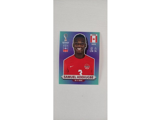 Panini FIFA 2022 international Qatar CAN05