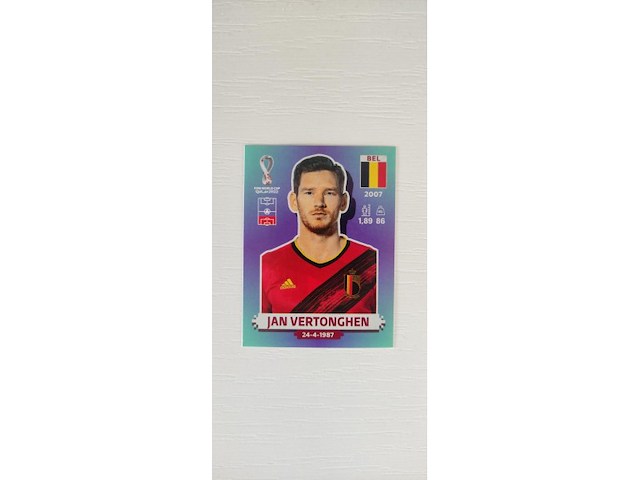 Panini FIFA 2022 international Qatar BEL09