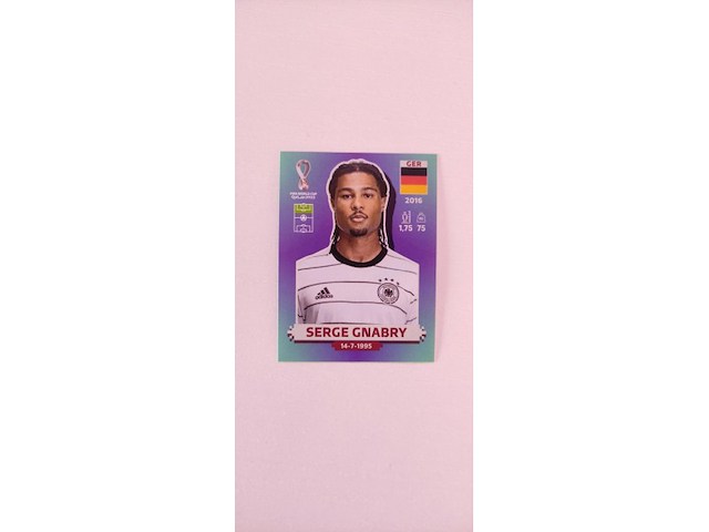 Panini FIFA 2022 international Qatar GER16