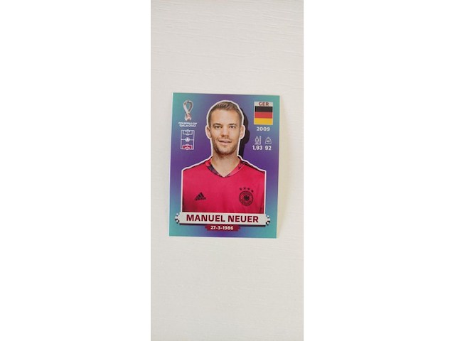 Panini FIFA 2022 international Qatar GER03