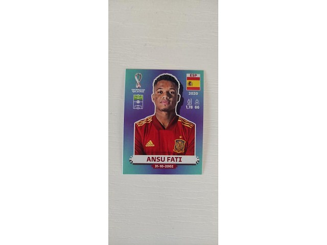 Panini FIFA 2022 international Qatar ESP17