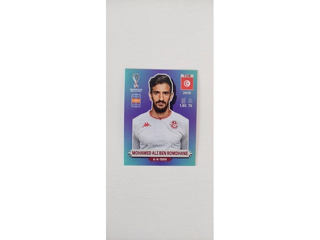 Panini FIFA 2022 international Qatar TUN12