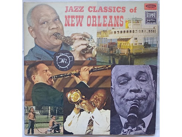 VARIOUS  -  2LP  Jazz  classics  of  New  Orleans