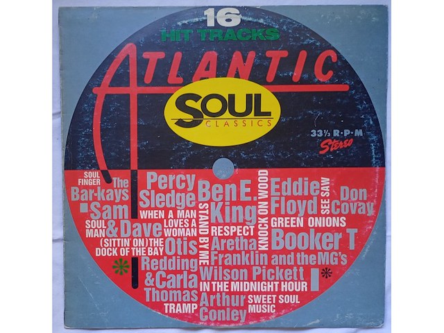 VARIOUS  -  ATLANTIC  SOUL  CLASSICS