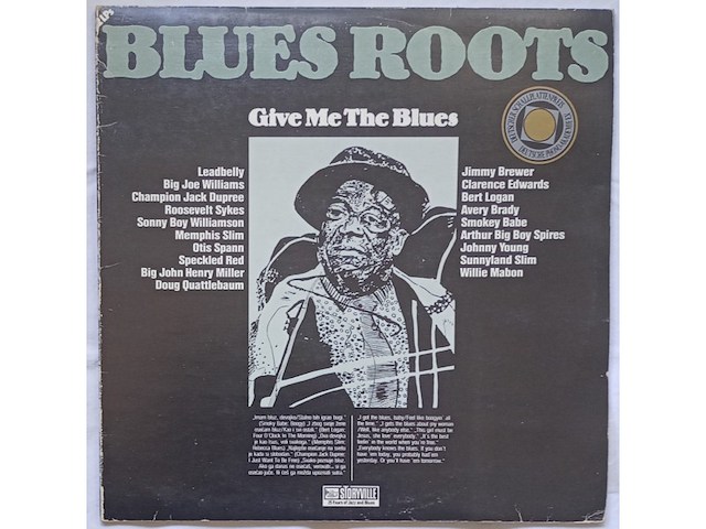 VARIOUS  -  2LP  GIVE  ME  THE  BLUES