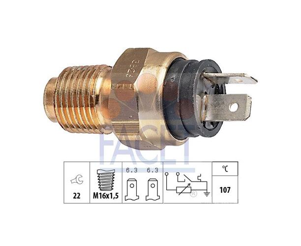 Senzor temperature rashladne tečnosti Facet 7.3526 - WS2623 - 330148 - 23547