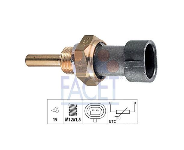 Senzor temperature ulja Facet 7.3098 - 82076 - 0280130014