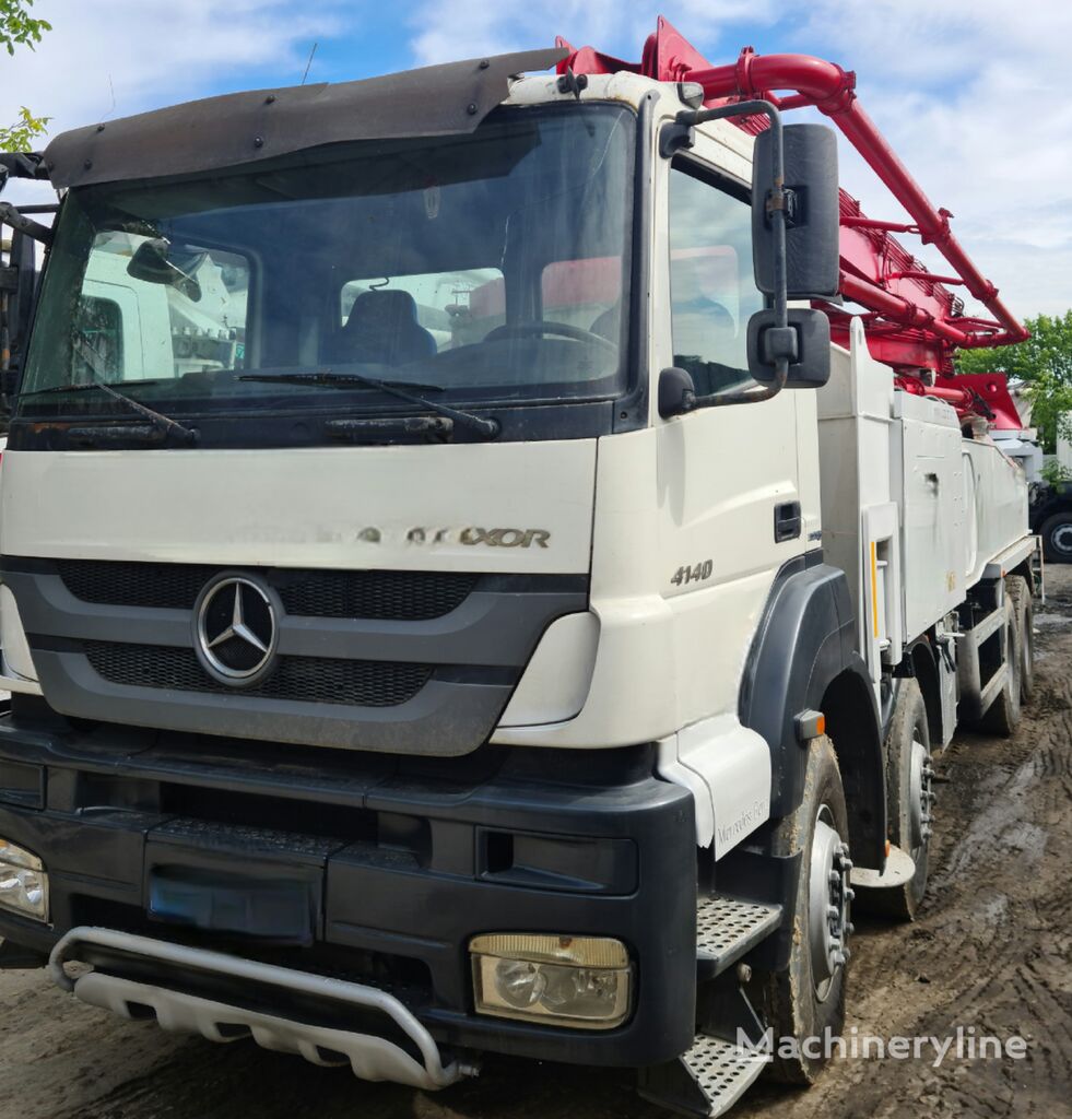 KCP 42.5CX na šasiji Mercedes-Benz Axor 4140 pumpa za beton