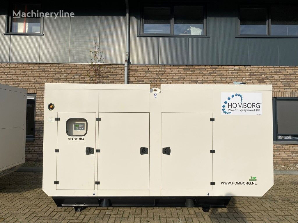 Novi Volvo 225 kVA Stage 3A TAD 753 GE Silent generatorset diesel generator