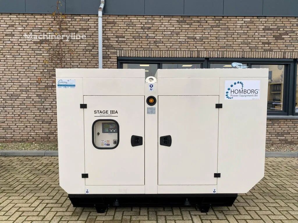 Novi Perkins 66 kVA Silent generatorset New ! diesel generator