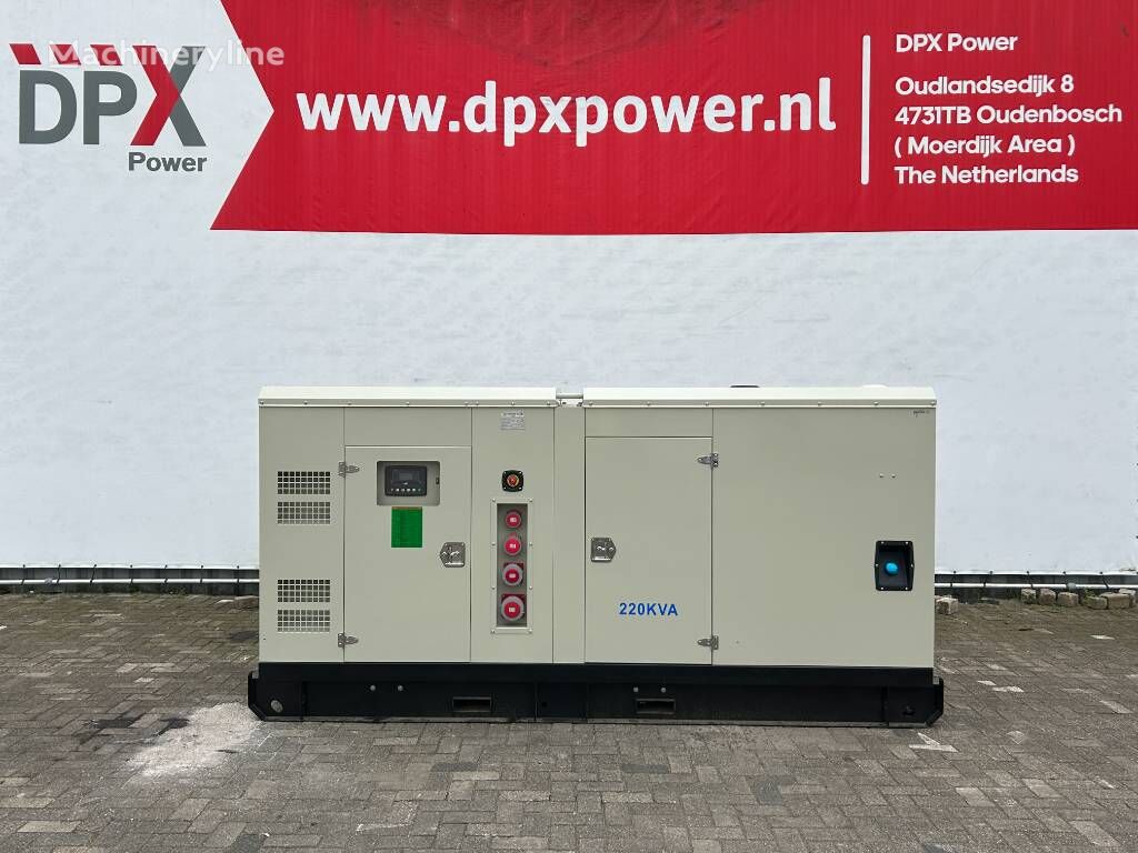 Novi Doosan P086TI - 220 kVA Generator - DPX-19852 diesel generator