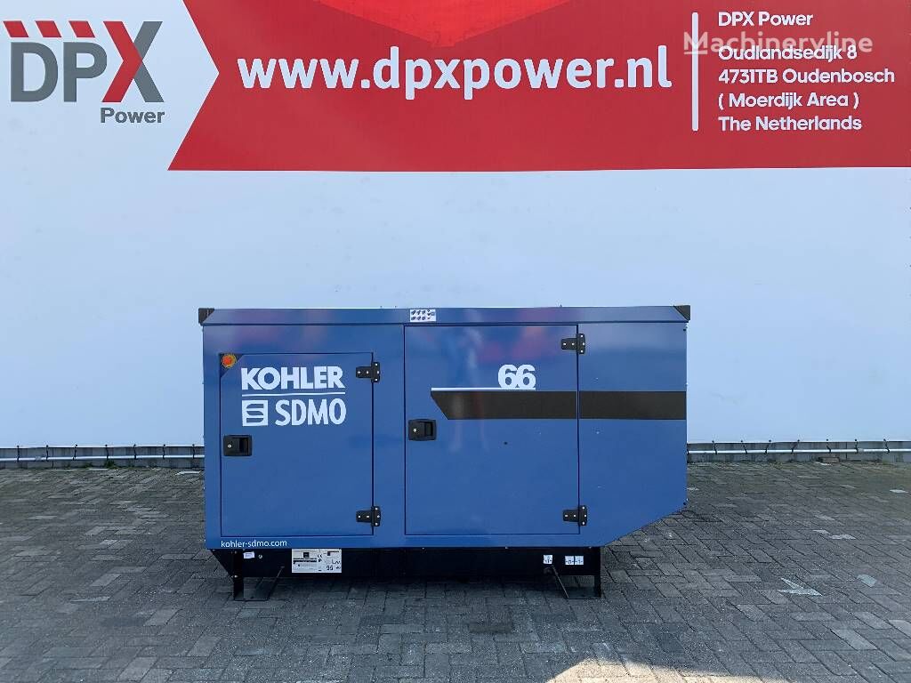 Novi SDMO J66 - 66 kVA Generator - DPX-17103 diesel generator