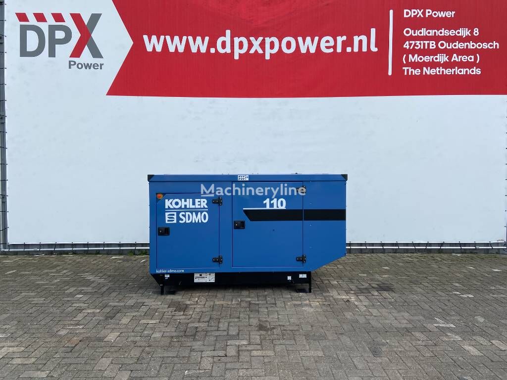 Novi SDMO J110 - 110 kVA Generator - DPX-17106 diesel generator