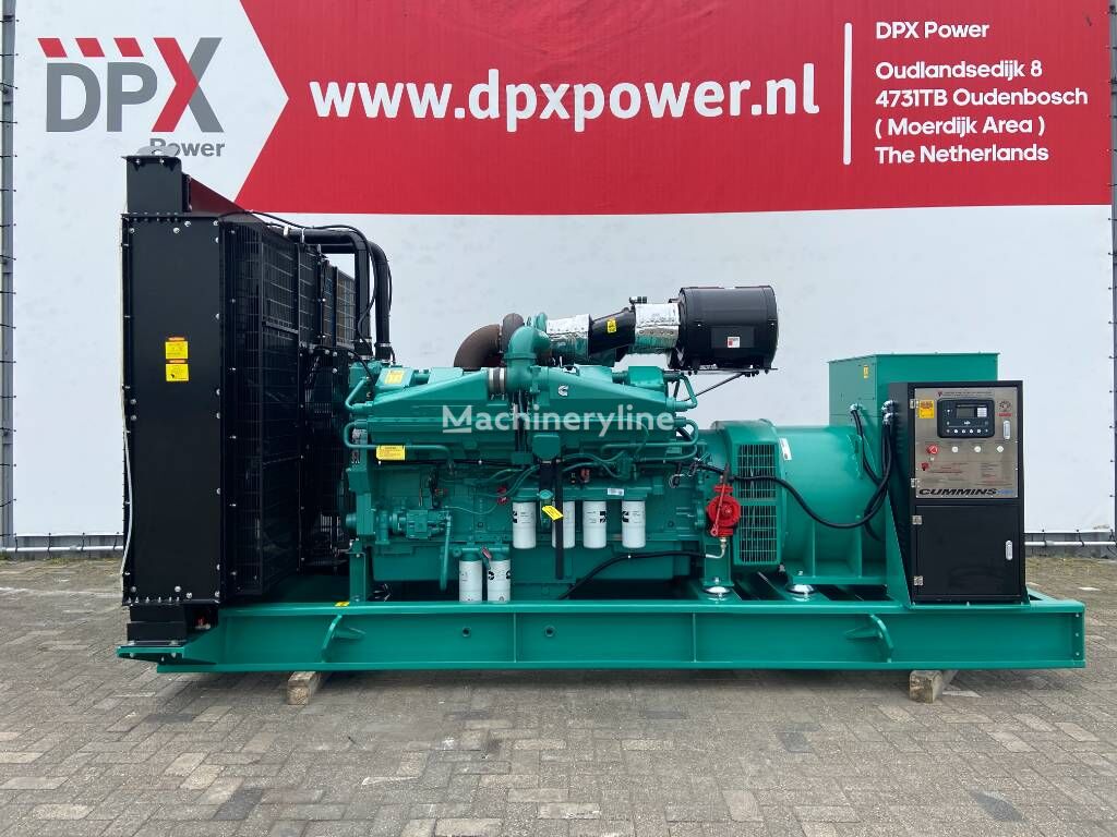 Novi Cummins KTA38-G5 - 1.100 kVA Generator - DPX-18814 diesel generator