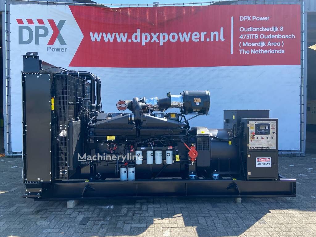 Novi Cummins KTA38-G5 - 1.100 kVA Generator - DPX-18814 diesel generator