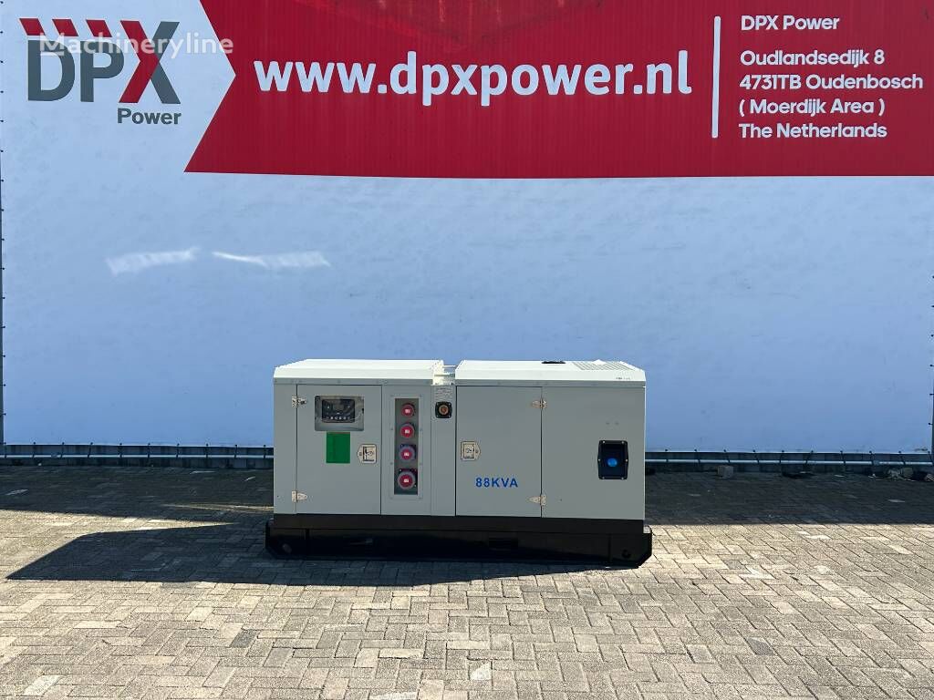 Novi Perkins 1104A-44TG2 - 88 kVA Generator - DPX-19805 diesel generator
