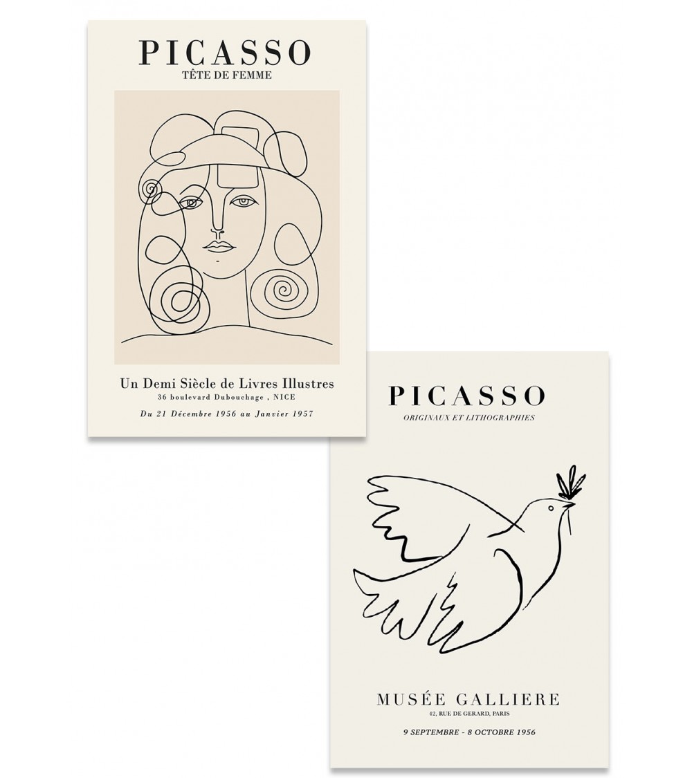 PICASSO set postera za uramljivanje (art. p-10035a)