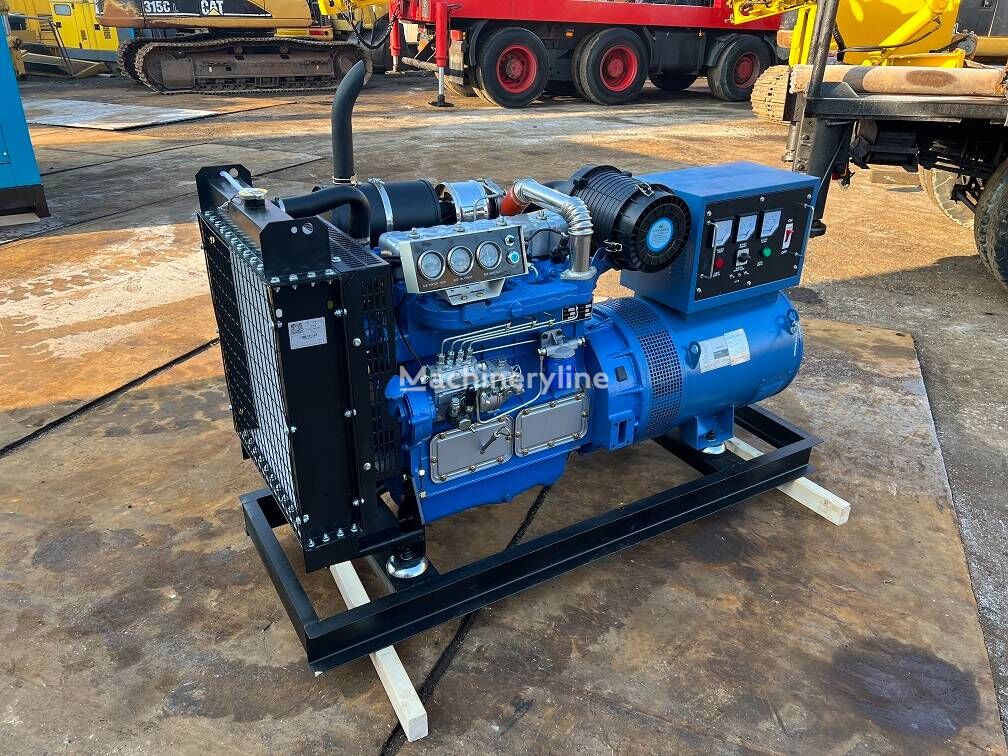 Ricardo 50kva (40kw) generator 3 phase 50hz 400v unused diesel generator