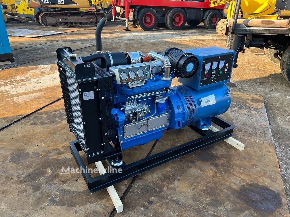 Ricardo 50kva (40kw) generator 3 phase 50hz 400v unused diesel generator