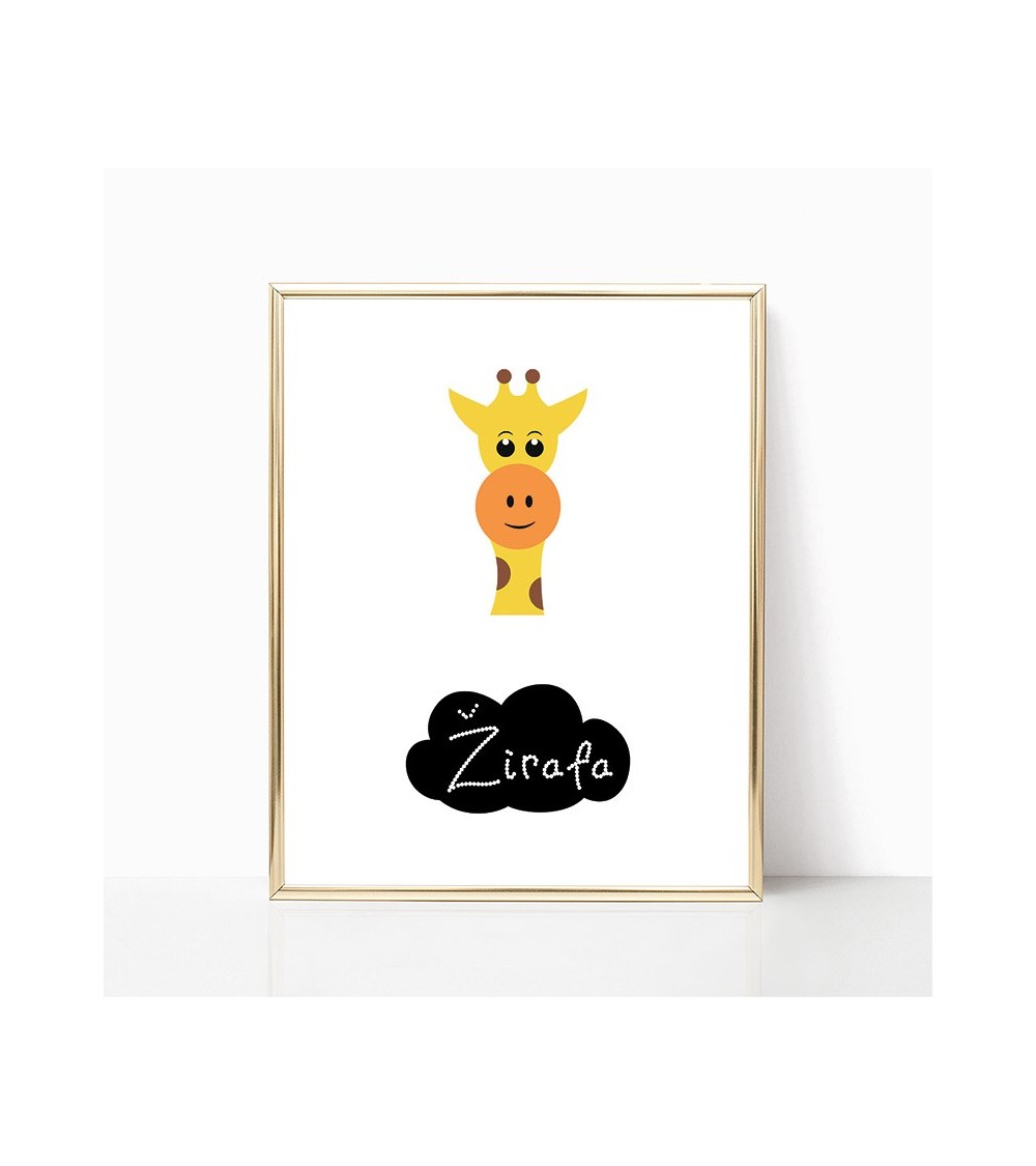 ŽIRAFA - POSTERI ZA DECU IZ SERIJE SMILEY FRIENDS (ART. P-0739)