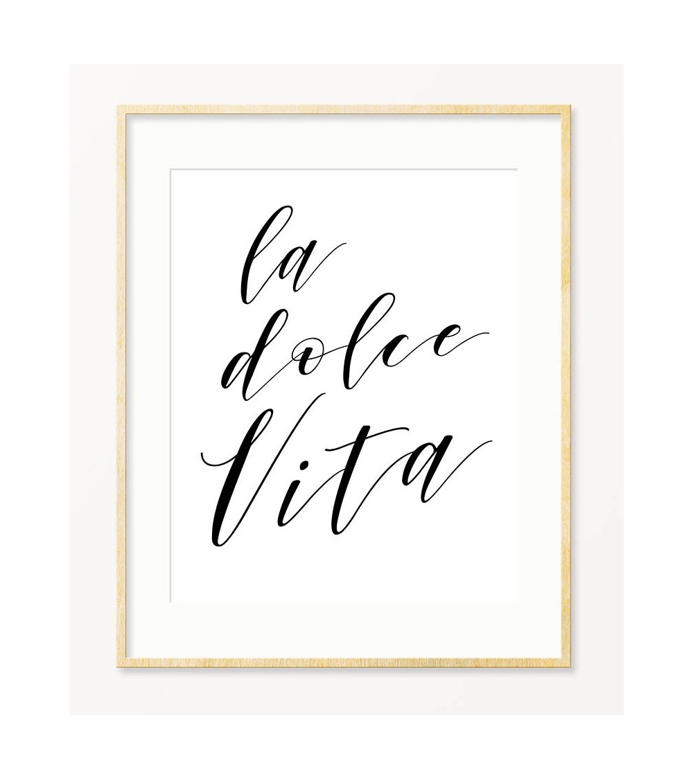 LA DOLCE VITA poster za uramljivanje (art. p-2678)