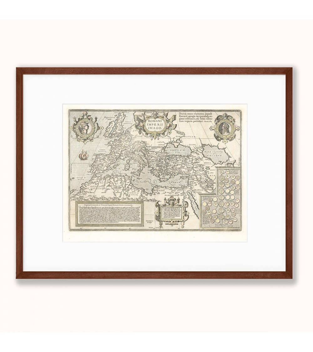 MAPA RIMSKOG CARSTVA - BALKAN ŽIKLE PRINT (ART. P-5750)