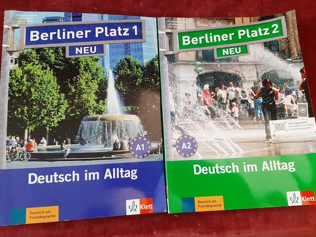 1 Berliner Platz 1 i 2 -  Deutsch im Alltag + 4 CD