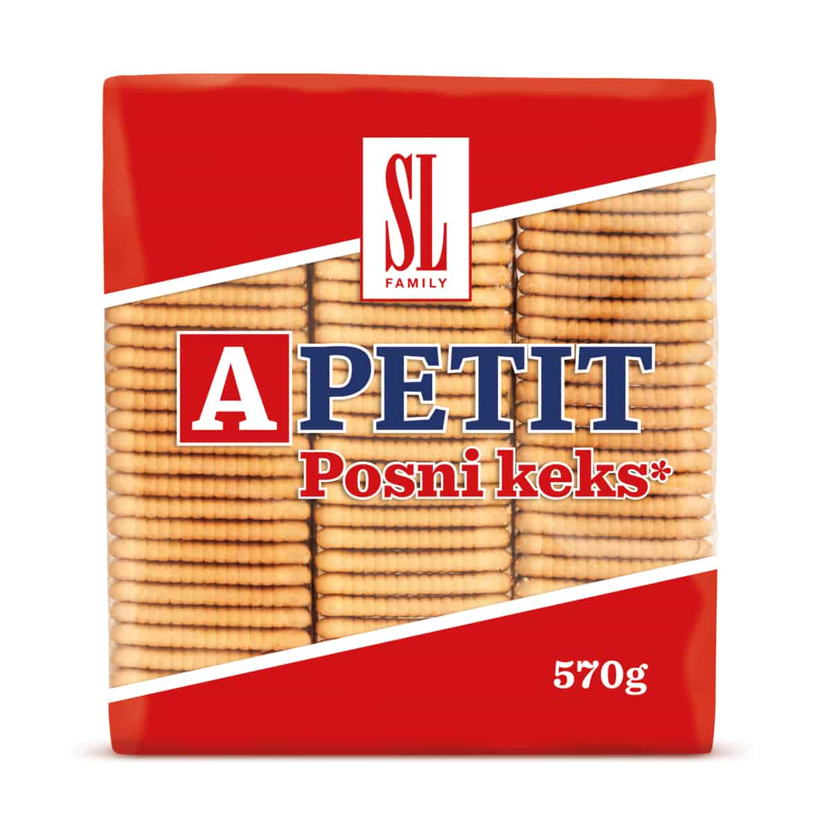 Apetit posni keks 570g Swisslion