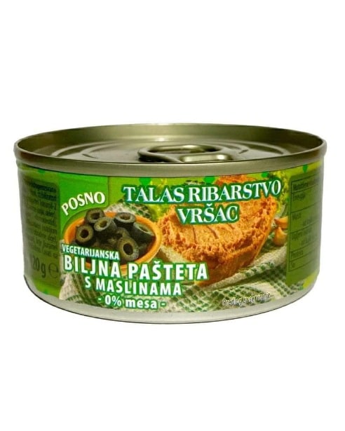 Biljna pašteta sa maslinama 120g