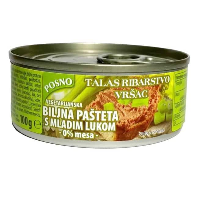 Biljna pašteta sa mladim lukom 120g