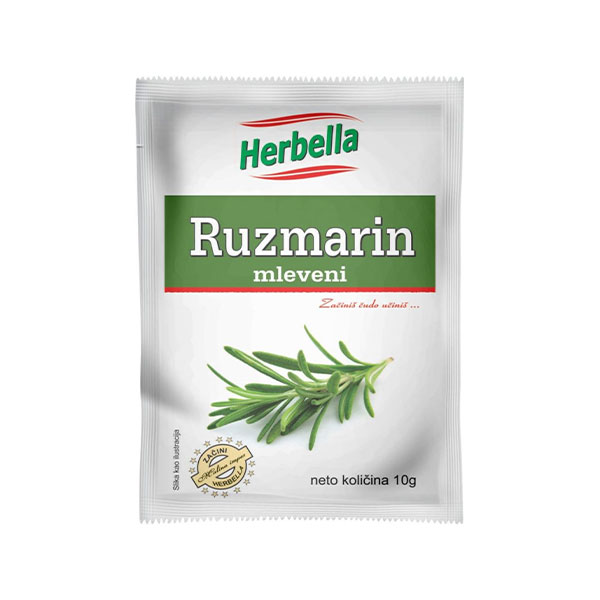 Ruzmarin mleveni 10g Herbella