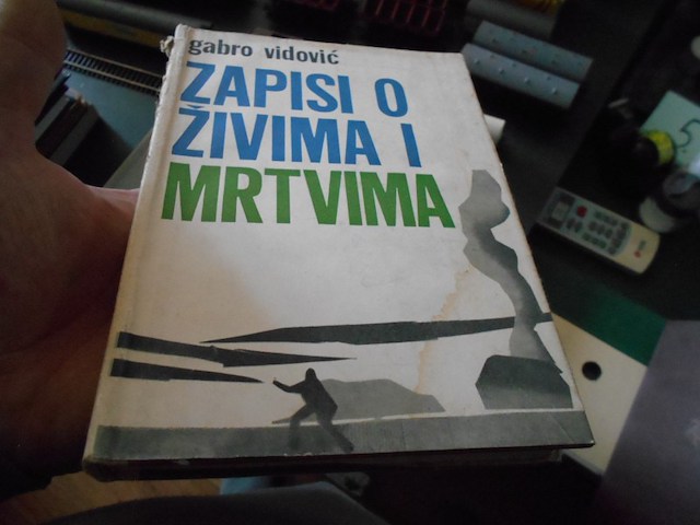 Gabro Vidović-Zapisi o živima i mrtvima