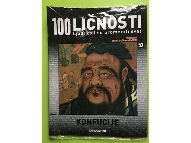 100 ličnosti KONFUCIJE broj 52